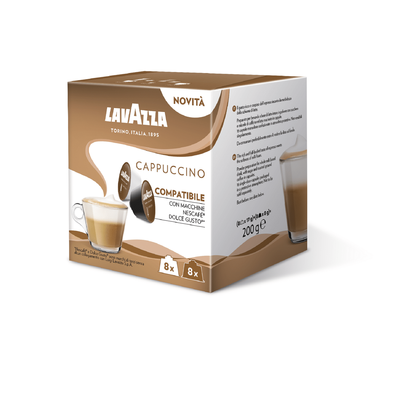 LAVAZZA Cappuccino Cafea Capsule 200 g