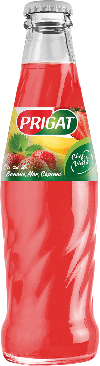 PRIGAT STILL Suc Capsuni Mar si Banana 12 x 250 ml